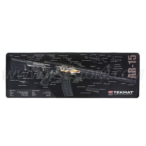 Tekmat Ar 15 Cut Away Gun Cleaning Mat