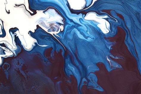 파란색과 흰색 색상의 추상 그림 사진 Unsplash의 무료 파랑 이미지
