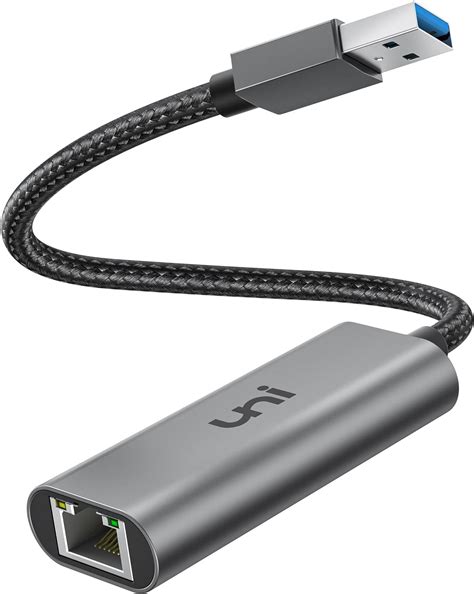 Amazon Com Uni 2 5Gbps USB 3 0 To RJ45 Ethernet Adapter Ultra Speed Network Adapter Sturdy