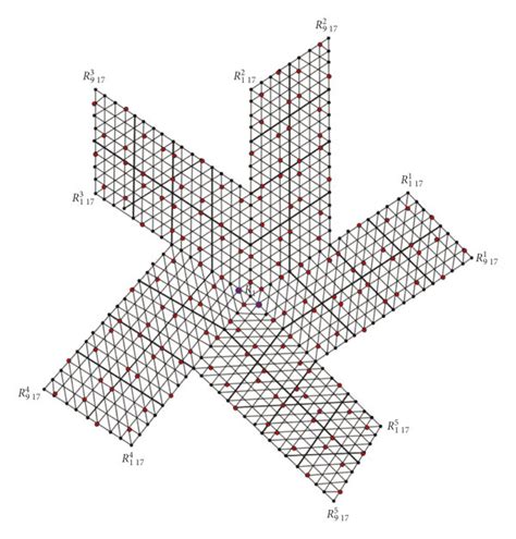 Icosahedral Hexagonal Network Ih9 17 Download Scientific Diagram