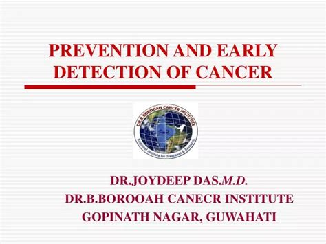 PPT PREVENTION AND EARLY DETECTION OF CANCER PowerPoint Presentation ID 3996676