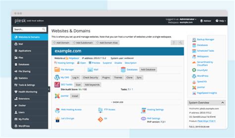 Plesk Pro Advanced Hosting Control Panel For Growing Businesses Informatics Web