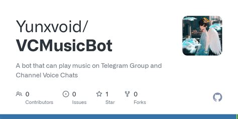 GitHub Yunxvoid VCMusicBot A Bot That Can Play Music On Telegram Group And Channel Voice Chats