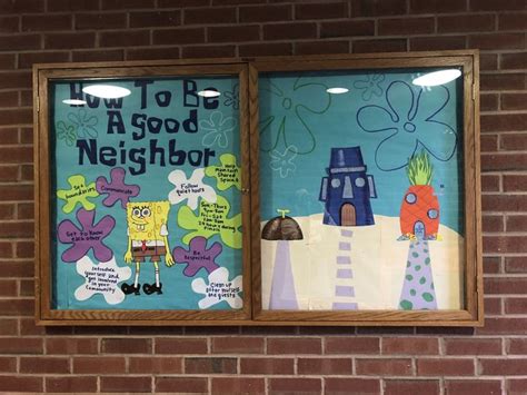 Spongebob Bulletin Board Spongebob Ra Themes Social Program Ideas