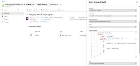 The Subscription Is Not Allowed To Create Or Update The Serverfarm
