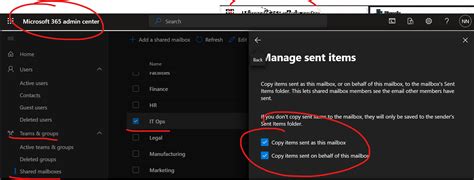 How To Stop Emails From Shared Mailbox Saving In Users Sent Items