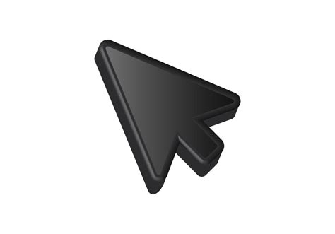 Black Computer Mouse Cursor Pointing Right 56938817 Vector Art At Vecteezy
