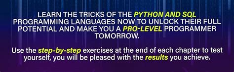 Python Programming And Sql 6 Books In 1 The Ultimate Guides To Master