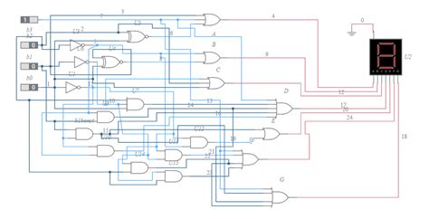 Seven Segment Display Multisim Live