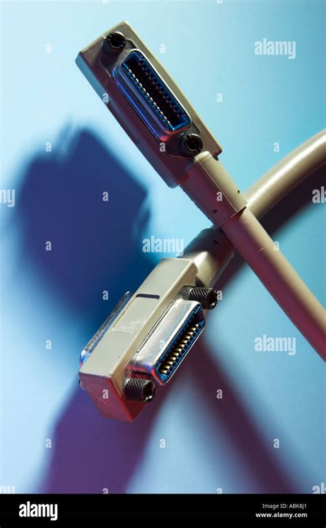 GPIB IEEE Cable Stock Photo Alamy