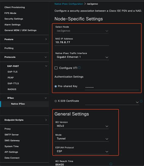 在Cisco WLC和ISE之间配置IPsec隧道 Cisco