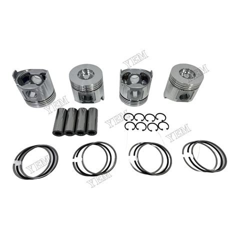 Piston And Piston Ring Set For Yanmar Tk486 Engine