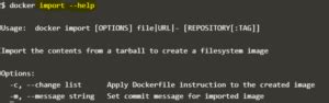 Docker Import How To Import Docker Image With Examples