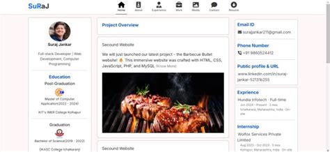 Suraj Jankar On Linkedin 🌟 Excited To Share My Portfolio Website Hi Everyone Ive Been Working