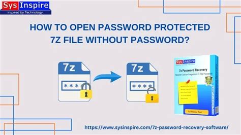 Ppt How To Open Password Protected 7z File Without Password