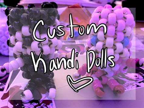 Custom Kandi Dolls Oc Comfort Character Or T Etsy