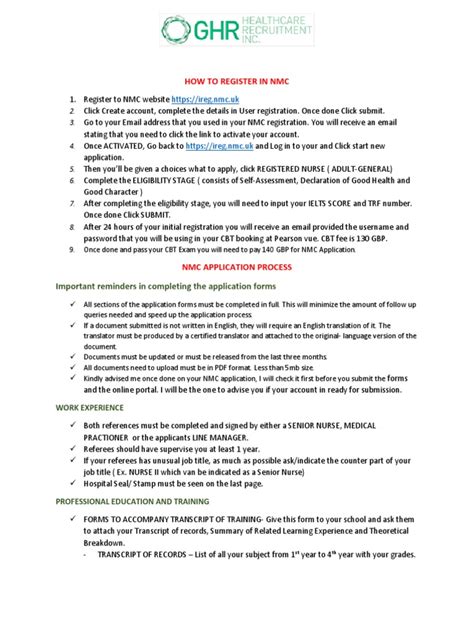 Nmc Guidelines Pdf Nursing User Computing