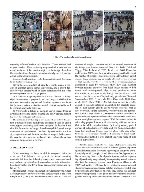 Depth Information Guided Crowd Counting For Complex Crowd Scenes Deepai