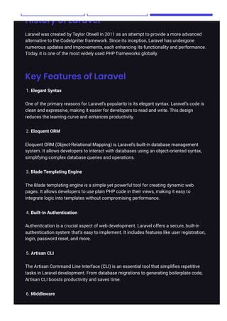 Why Laravel Is The Best PHP Framework An Introduction Pdf
