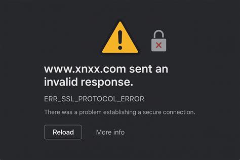 sent an invalid response err ssl protocol