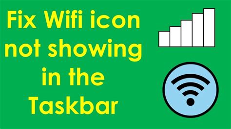 Windows 7 Wifi Icon Not Showing In Taskbar At Joy Herman Blog