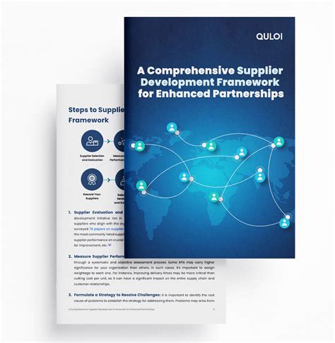 Comprehensive Supplier Development Framework To Find The Competitive Edge