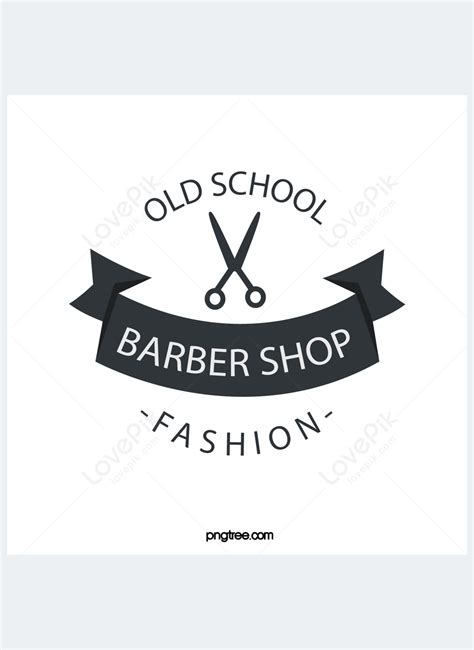 복고풍 이발소 배너 가위 로고 이미지 사진 464372766 무료 다운로드
