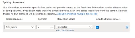 Azure How To Add A Dimension Value In The Monitor Alert Rule Name