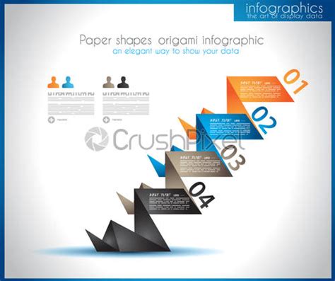 Infographic Template For Statistic Data Visualization Stock Vector 53161 Crushpixel
