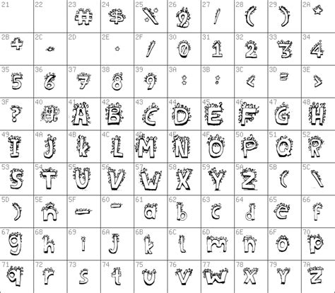 Download Free Bicho Regular Font Bichofont Ttf