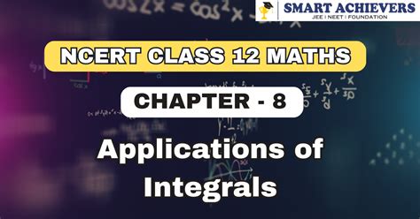 Ncert Books For Class 12 Maths Ncert Maths Applications Of Integrals
