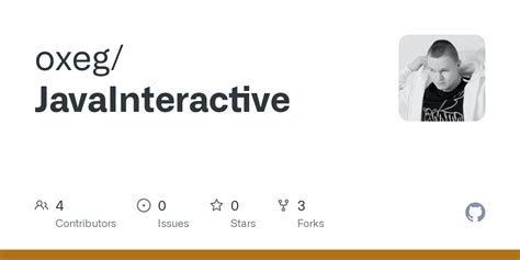 Github Oxegjavainteractive