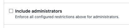 GitHub Branch Protection Disable Bypass - Stack Overflow