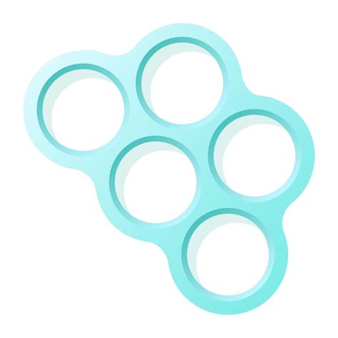 Premium Vector Blue Form With Blank Cells Vector Design Element