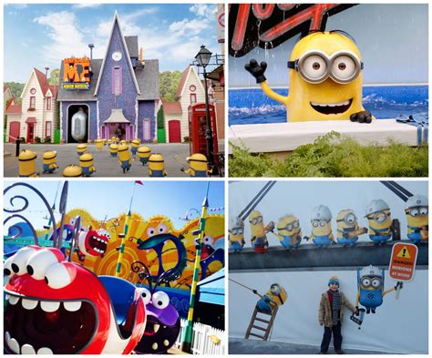 “despicable Me Minion Mayhem” Y “super Silly Fun Land”minionride