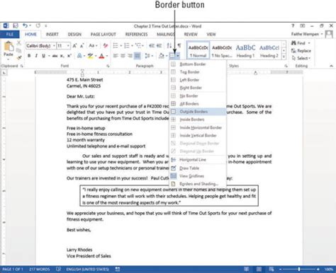 How To Add Paragraph Borders And Shading In Word Dummies