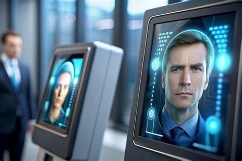 Biometric Security Technology Such As Fingerprint Scanners Or Facial Recognition Systems