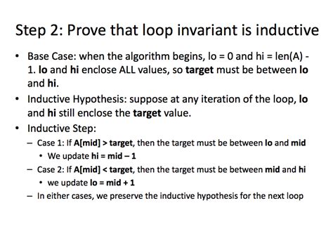 Is Loop Invariant Proof A Form Of Induction Computer Science Stack Exchange