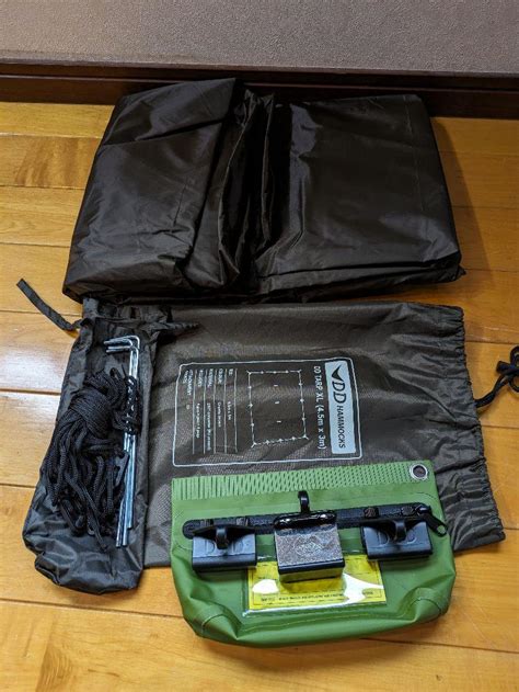 Ddタープ 4 5m 3m カージョイントセット（dod、ハイエース連絡、dd） メルカリ