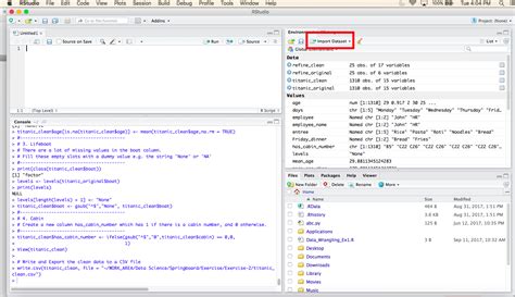 Import A Csv Data Set Using Rstudio Oindrilasen