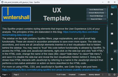 Using Spotfire Text Areas To Increase Usability Of Analytics Through