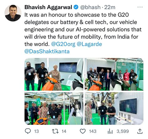 Ashish Thakur On Linkedin Olaelectric Onwardsandupwards