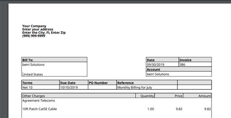 Datagate Innovation Custom Invoice Image Connectbooster Support