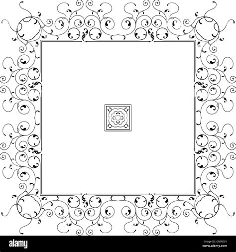Frame Border Design Stock Vector Image Art Alamy