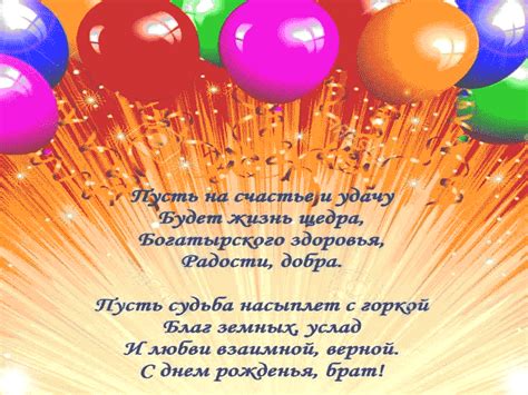Подарок Брату на день рождения  Открытки в подарок