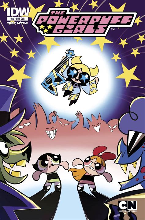 The Powerpuff Girls 10 Subscription Cover Fresh Comics