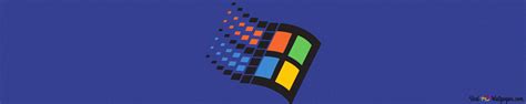 Logo Windows 98 4k Unduhan Wallpaper