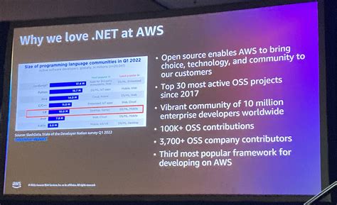 Net Open Source Is Heavily Under Funded Says Aws • The Register
