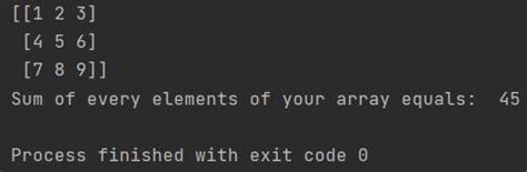 How To Calculate Sum Of Columns And Rows In Numpy Pythoneo