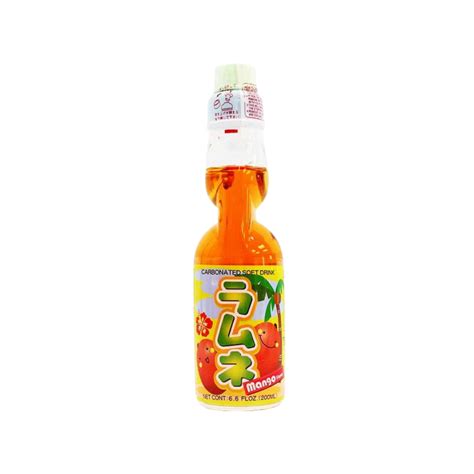 Ramune Carbonated Soft Drink Mango Flavor 200ml Hata Ag33846